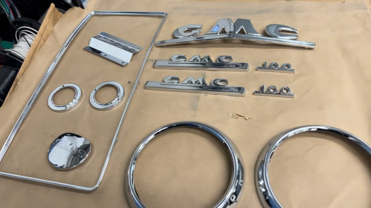 1957 GMC Truck parts – Nassau Chrome