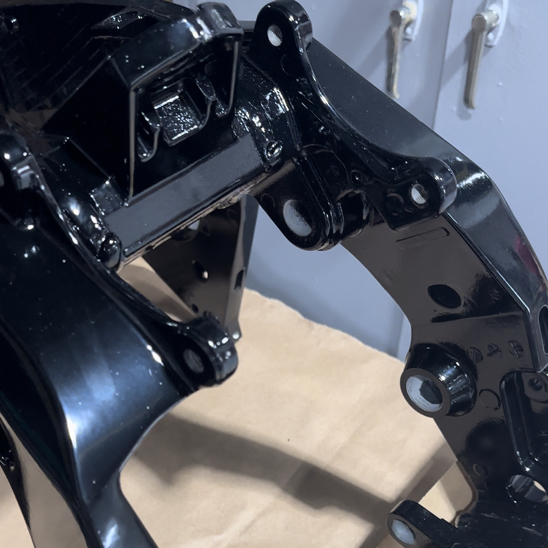 Motorcycle Frame Powder Coated – Nassau Chrome